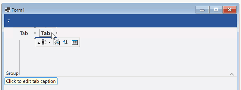 How To Add A C Net Ribbon Control To Your Winforms App Componentone