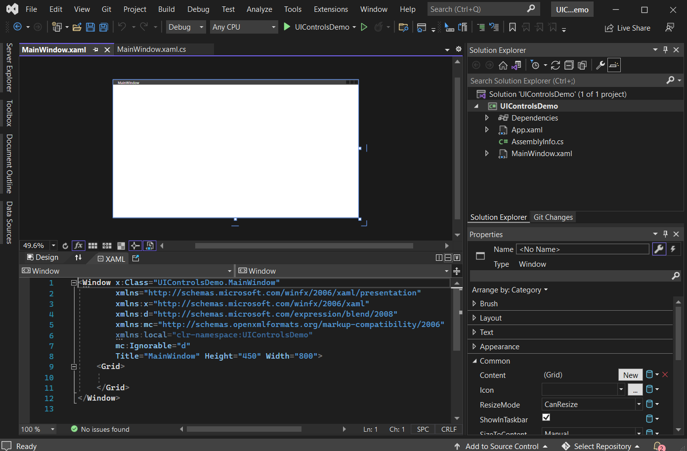 How To Add Wpf Ui Controls To Your Desktop Application Componentone