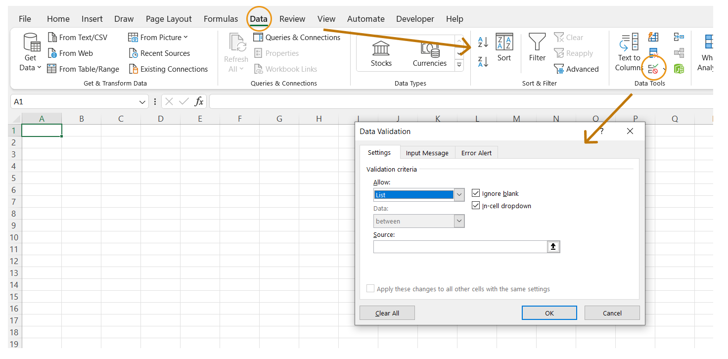 How To Build Dependent Lists Using Excel Dynamic Functions In C Net Document Solutions