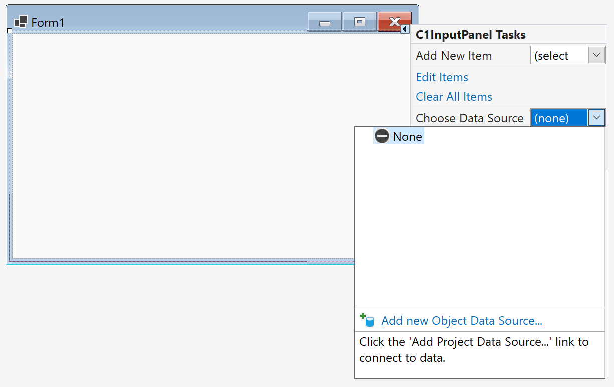 How To Create A Winforms Data Entry Form In Minutes Using Inputpanel Componentone