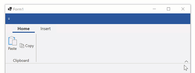 How To Add A C Net Ribbon Control To Your Winforms App Componentone