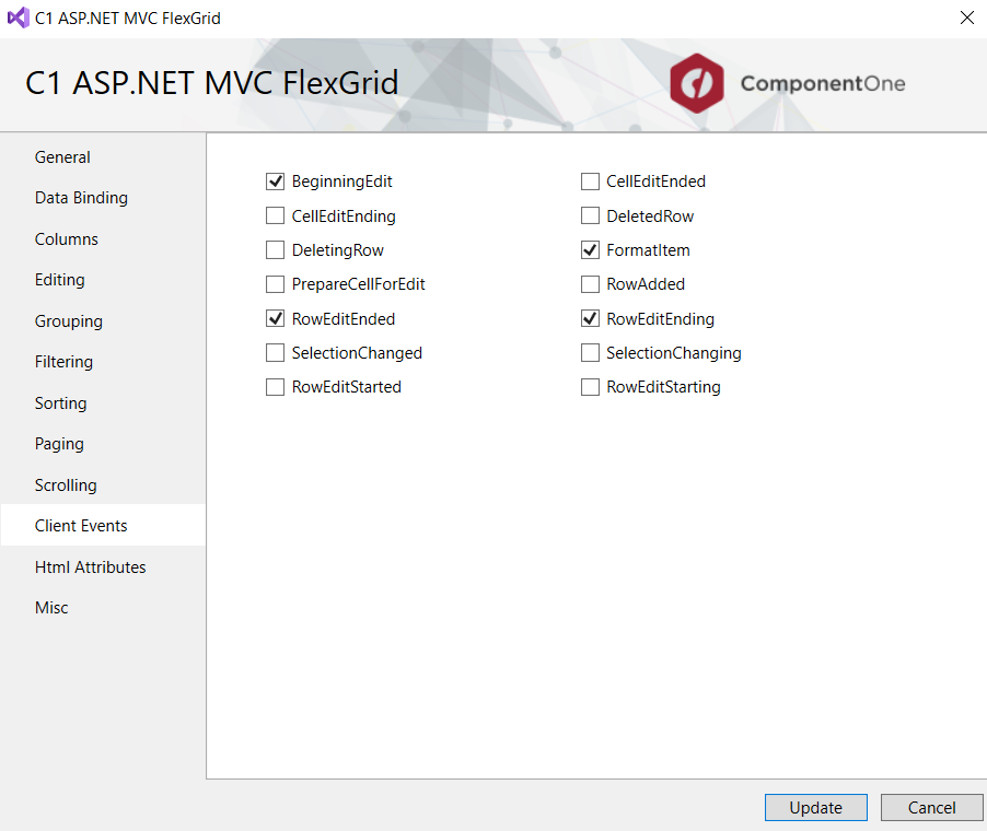 How To Add Aspnet Mvc Ui Controls To Your Web Applications Componentone