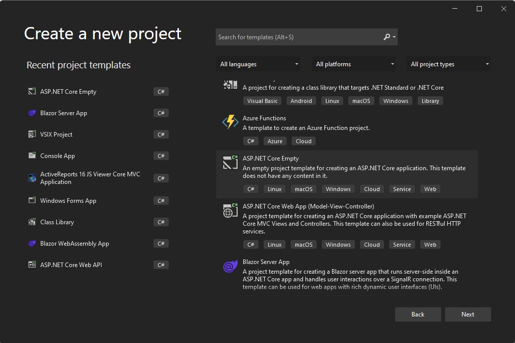 How To Use A Javascript Reporting Tool Within An Aspnet Core Application Activereportsjs