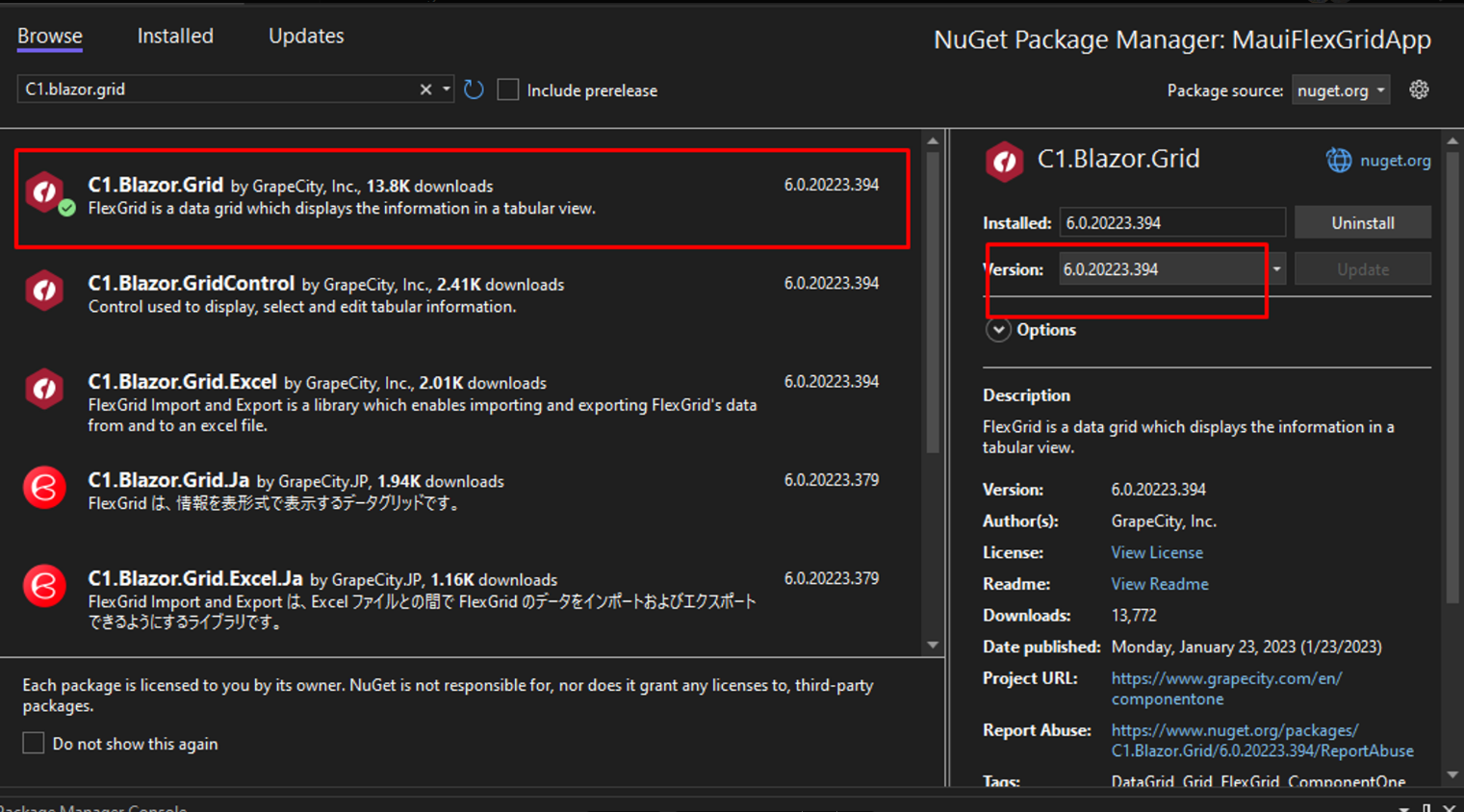 How To Build A Blazor Datagrid In Your Maui Application Componentone 6811