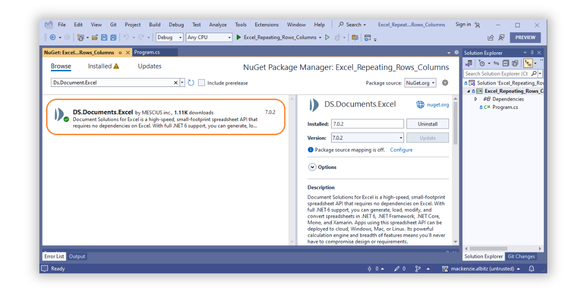 How To Add Repeated Headers And Footers To Excel Xlsx In Net C Using A Net Spreadsheet Api 0542
