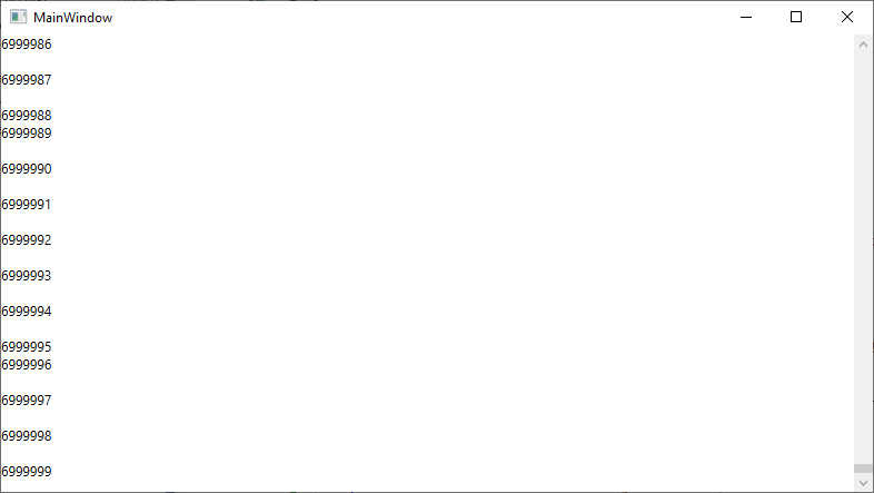 How To Load A Billion Rows In A Wpf Datagrid Componentone 7085