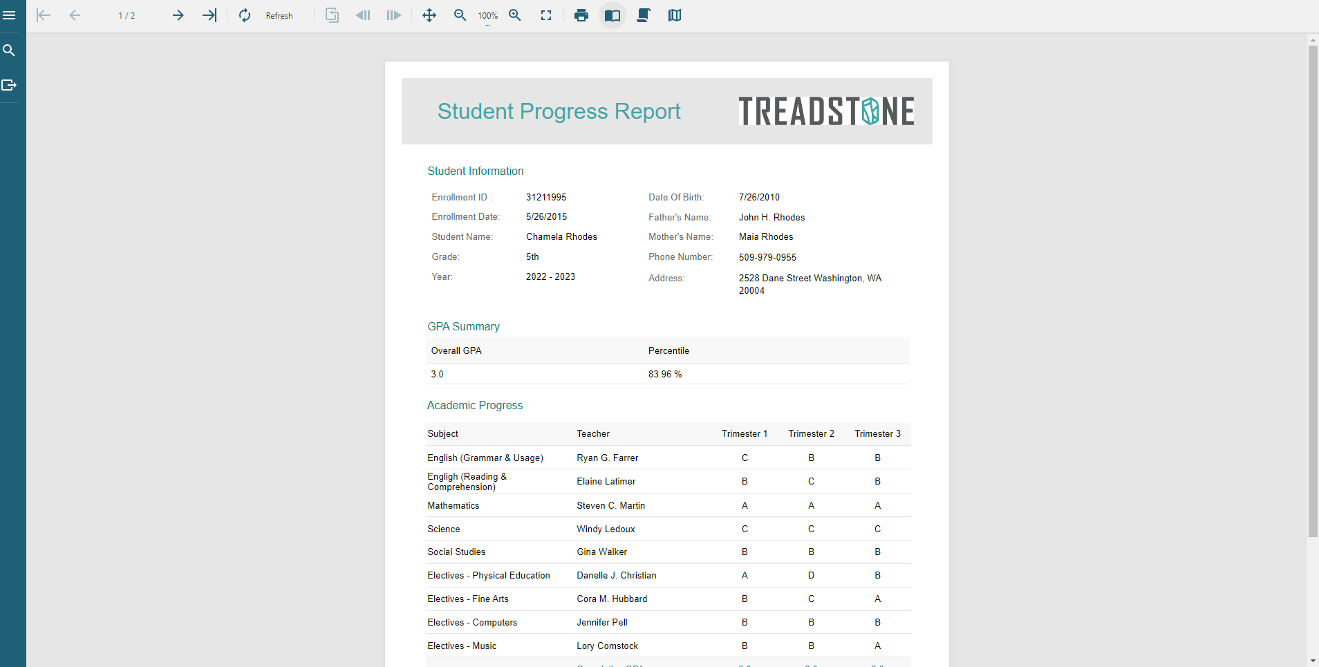 How to Build Student Progress Reports in Your JavaScript Application ... How to Build Student Progress Reports in Your JavaScript Application ...