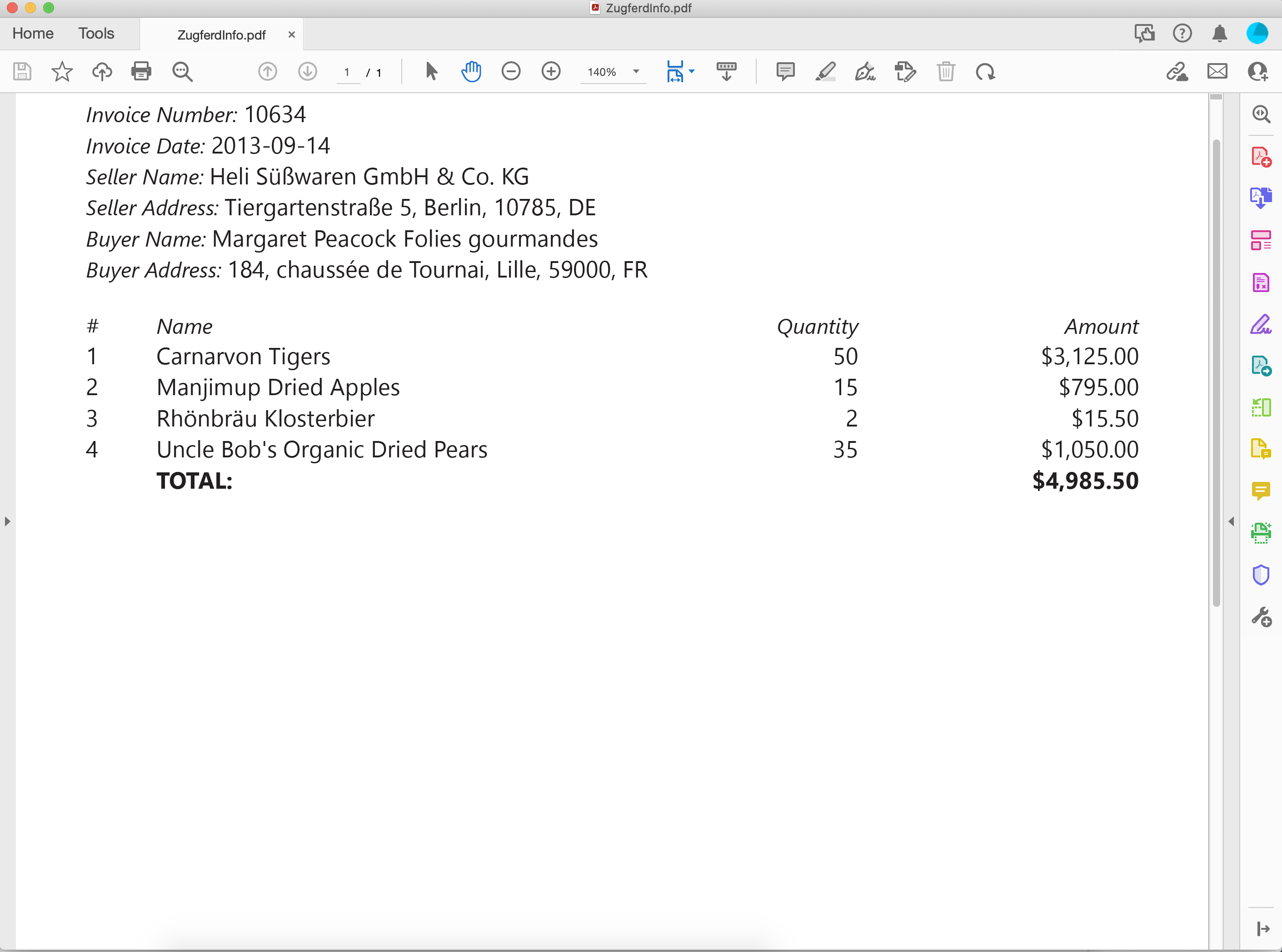 How To Create Zugferd Compliant Pdf Invoices In C Document Solutions 9191