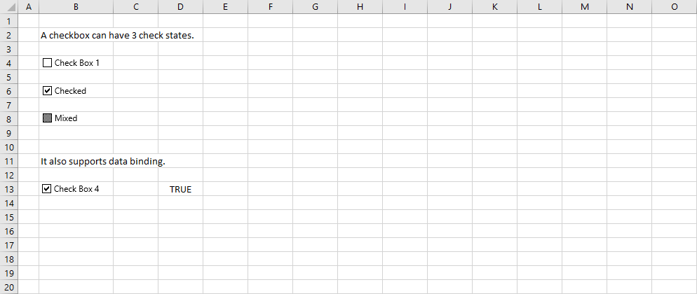 Programmatically Add Form Controls To Excel Spreadsheets In Net C Vb Java Gcdocuments 2972