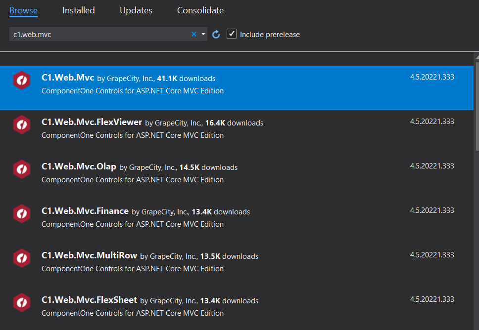 How to Add ASP.NET MVC UI Controls to Your Web Applications | ComponentOne How to Add ASP.NET MVC UI Controls to Your Web Applications | ComponentOne