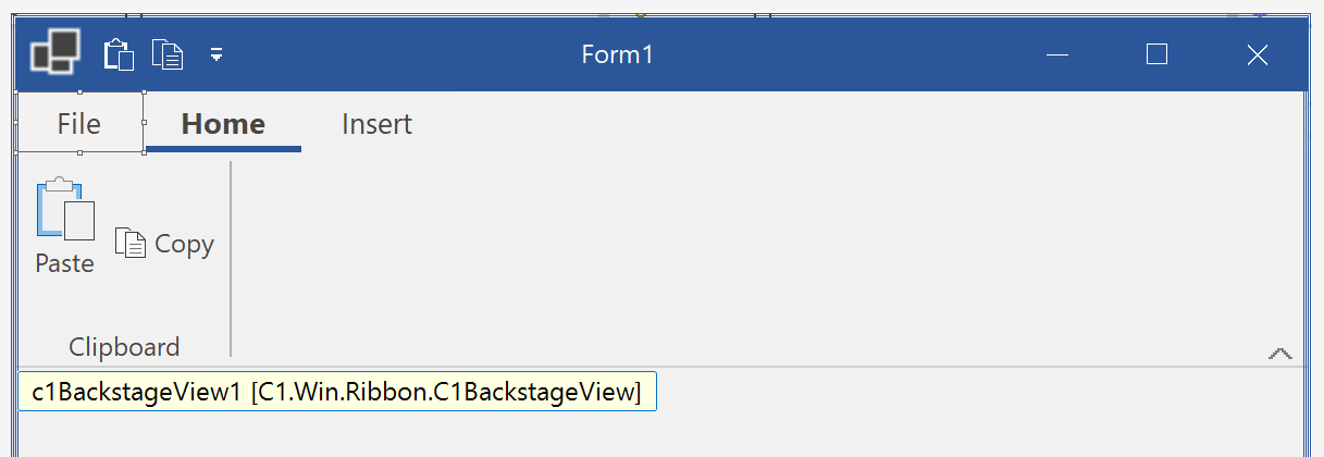 How To Add A C Net Ribbon Control To Your Winforms App Componentone