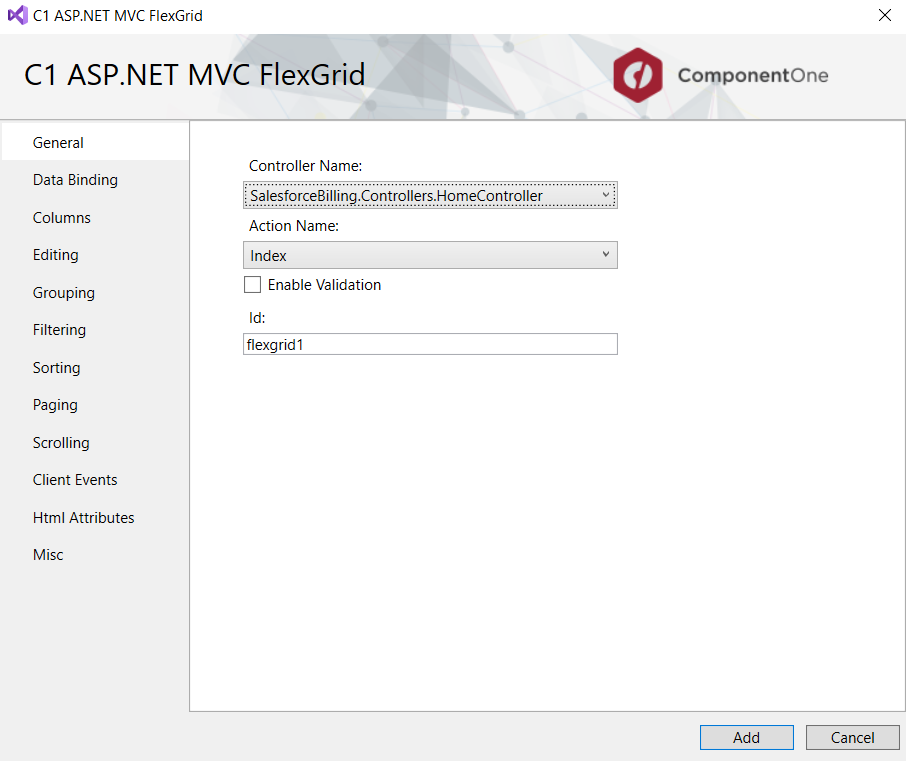How To Add Aspnet Mvc Ui Controls To Your Web Applications Componentone