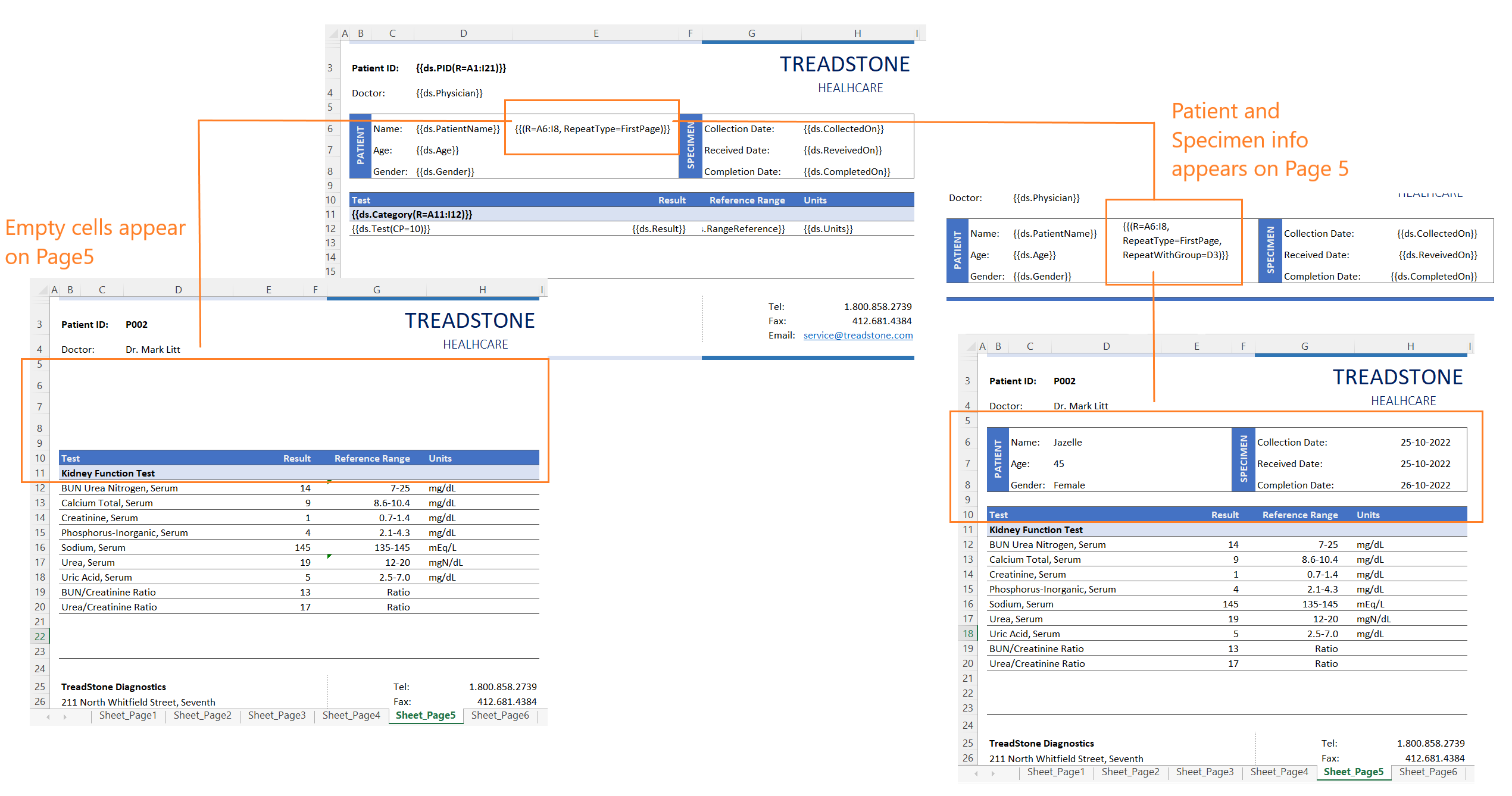 Build Paginated Reports Using Excel Xlsx Templates In C Net Gcdocuments