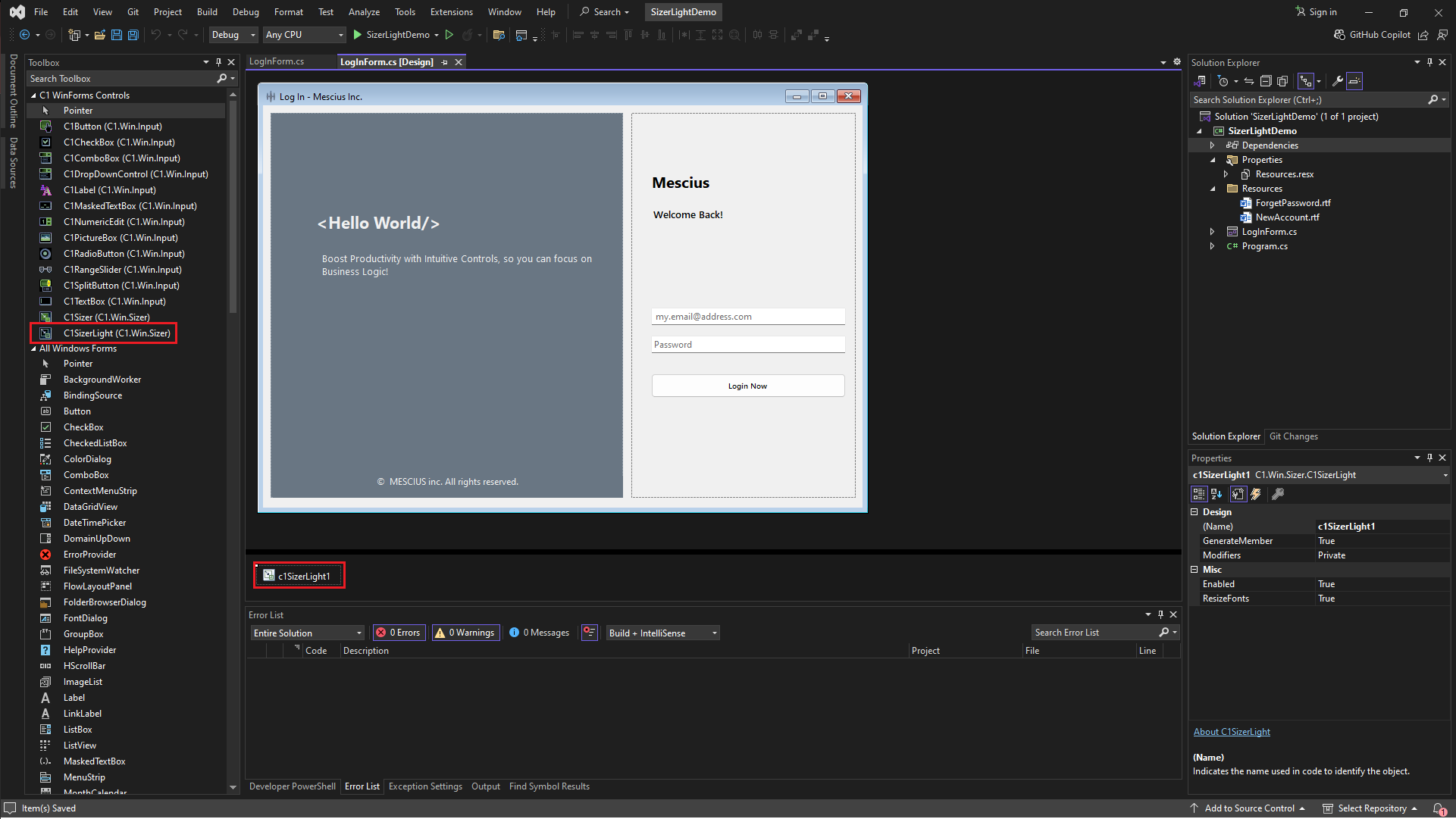 How To Resize Winforms Controls And Font When The Form Resizes Componentone